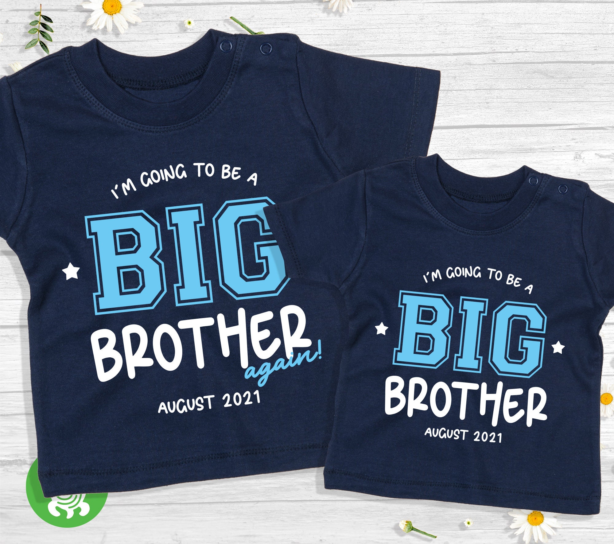 I'm Going to Be a Big Brother T-shirt Sibling Promoted | Etsy UK