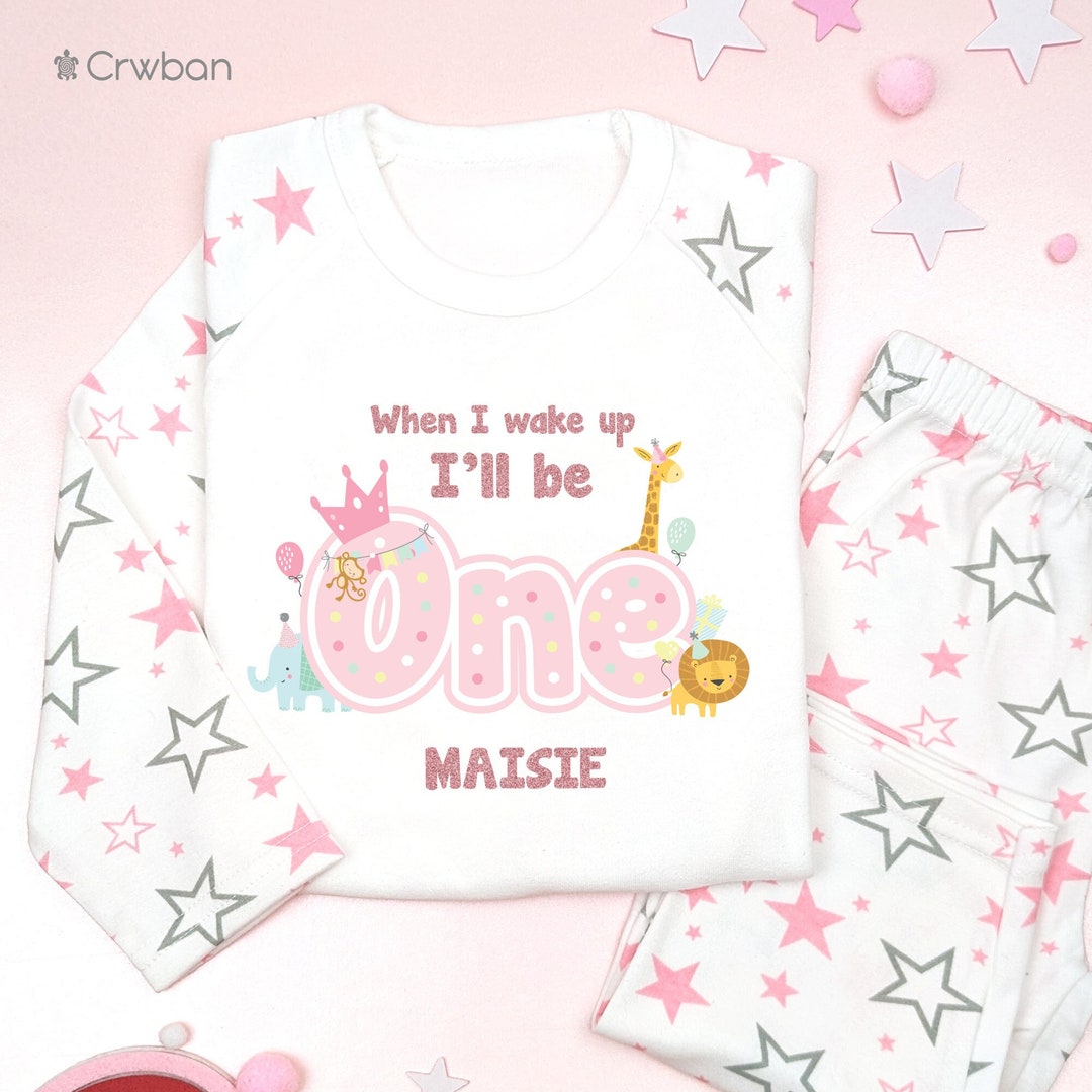 Animal Themed 1st 2nd 3rd, Personalised Birthday Girl Pyjamas, When I ...