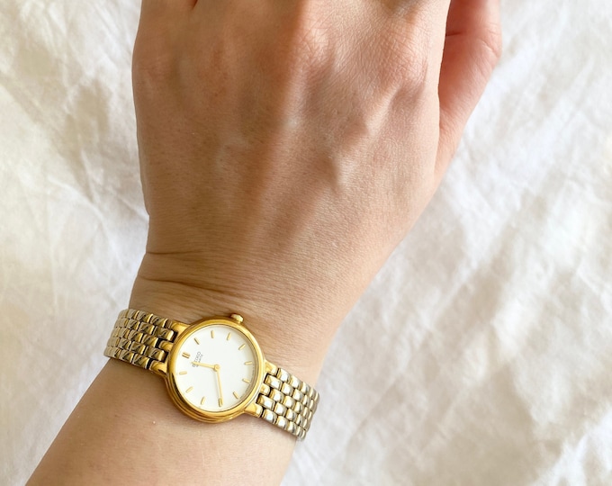 Vintage Seiko Watch; Vintage Classy Oval Watch - Etsy