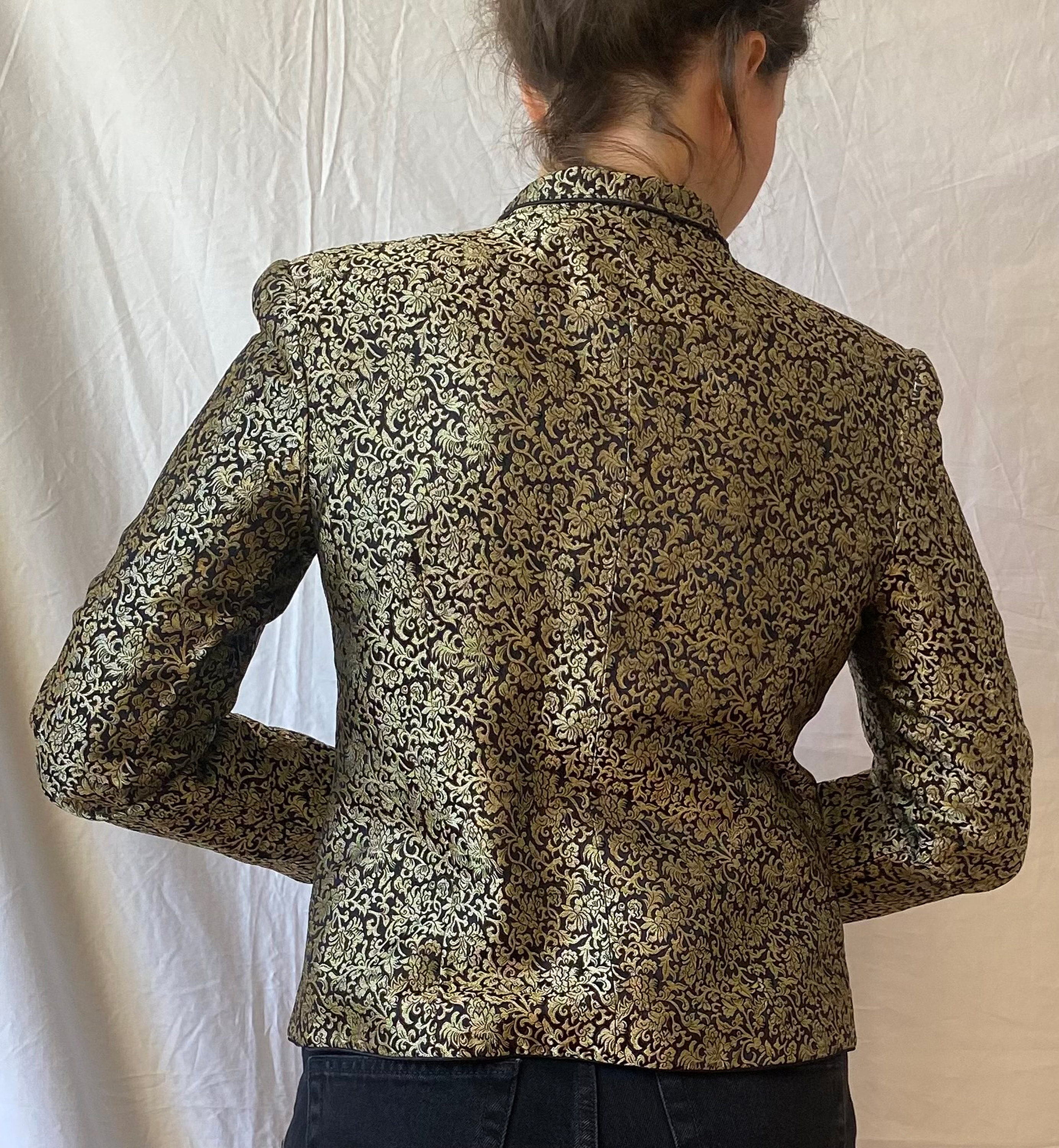 Vintage Asian Jacket Traditional Chinese Jacket | Etsy