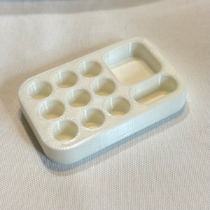 Plein Air/travel Paint Palate With Mini Watercolor Sketchbook - Etsy