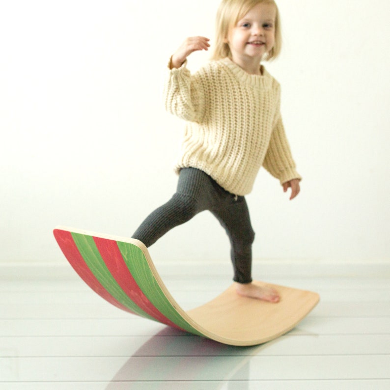 Holiday Gift Wobble Board Balance Board Montessori Etsy holiday-gift-wobble-board-balance-board-montessori-etsy