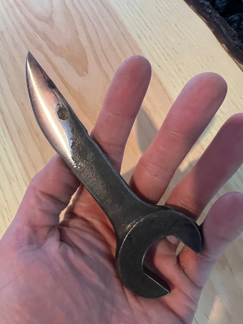 Hand Forged Wrench Marking Knife - Etsy