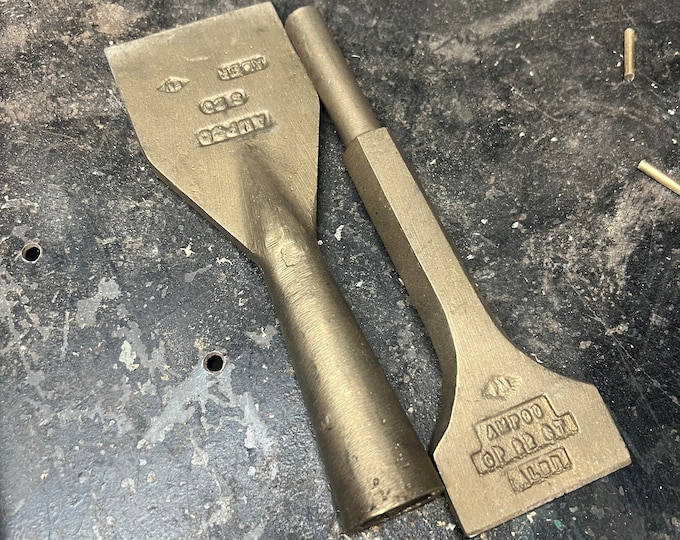 Vintage Brass Pneumatic Chisels Ampco - Etsy