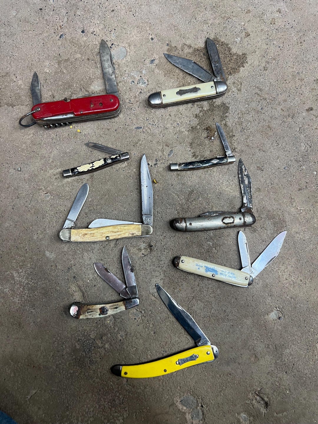 Vintage Pocket Knives Collection - Etsy