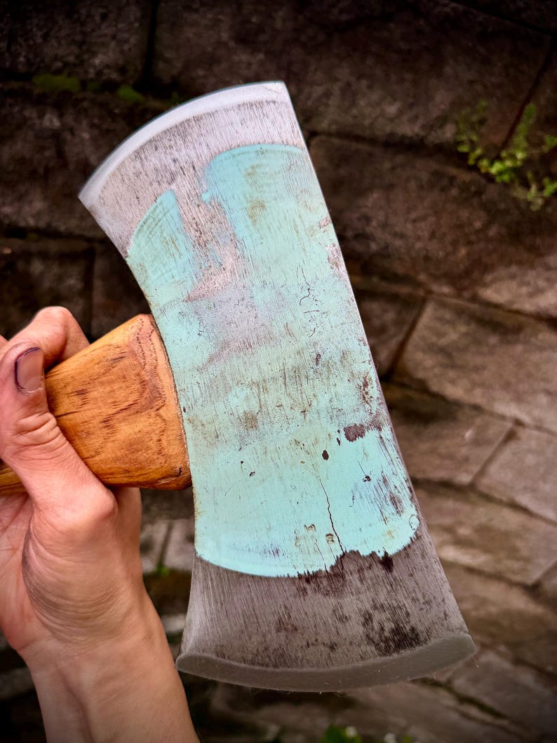 Vintage Forest King Double Bit Axe, Original Handle, Sharp and Ready to ...