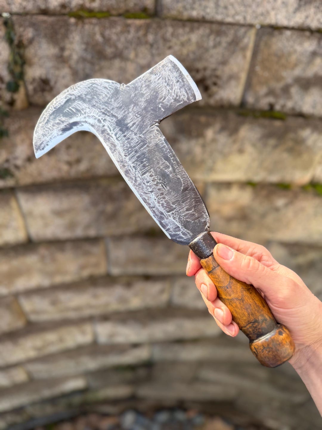 Vintage Handheld Brush Axe Hook, Outdoor Adventure Bushcraft - Etsy