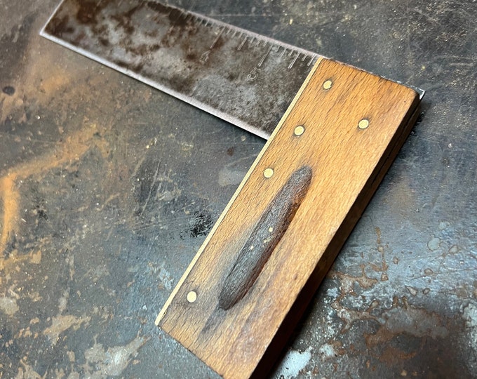 Antique Wooden Stanley Corner Square - Etsy