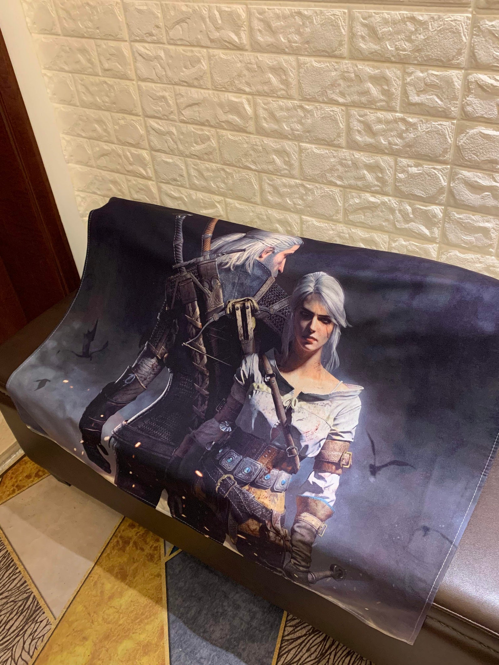 The Witcher Wild Hunt Banner Fabric Poster - Etsy Australia