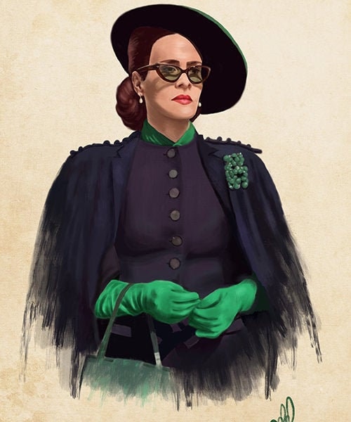 Nurse Ratched Drawing