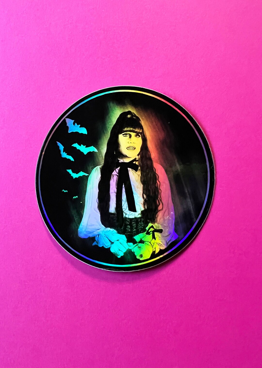 Holographic Sticker Nadja What We Do in the Shadows Goth Witchy Vinyl ...