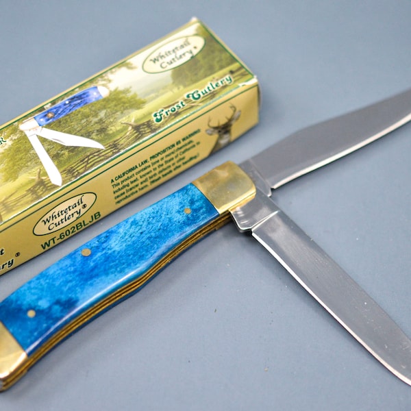 White Tail Pocket Knife - Etsy