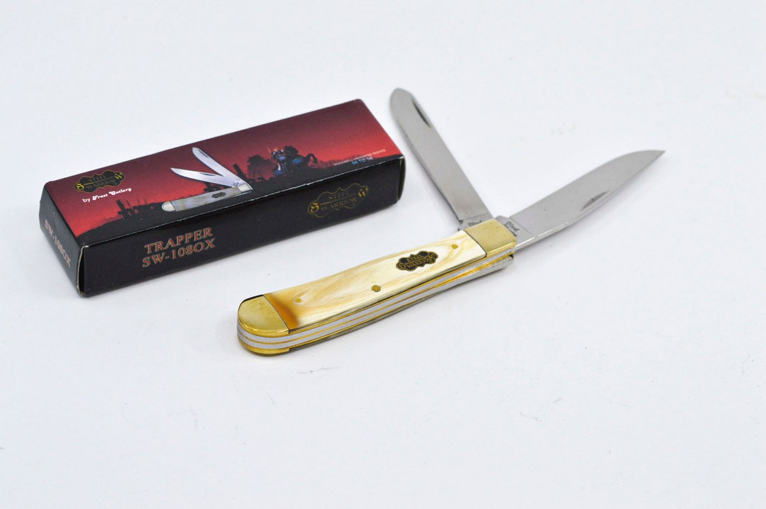 Steel Warriors by Frost Cutlery Folding Pocket Knife - Etsy