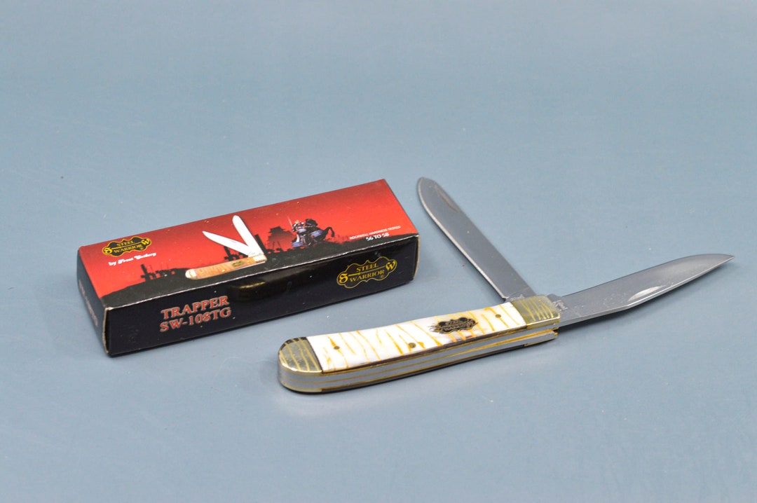 Steel Warrior by Frost Cutlery, Folding,pocket Knife - Etsy