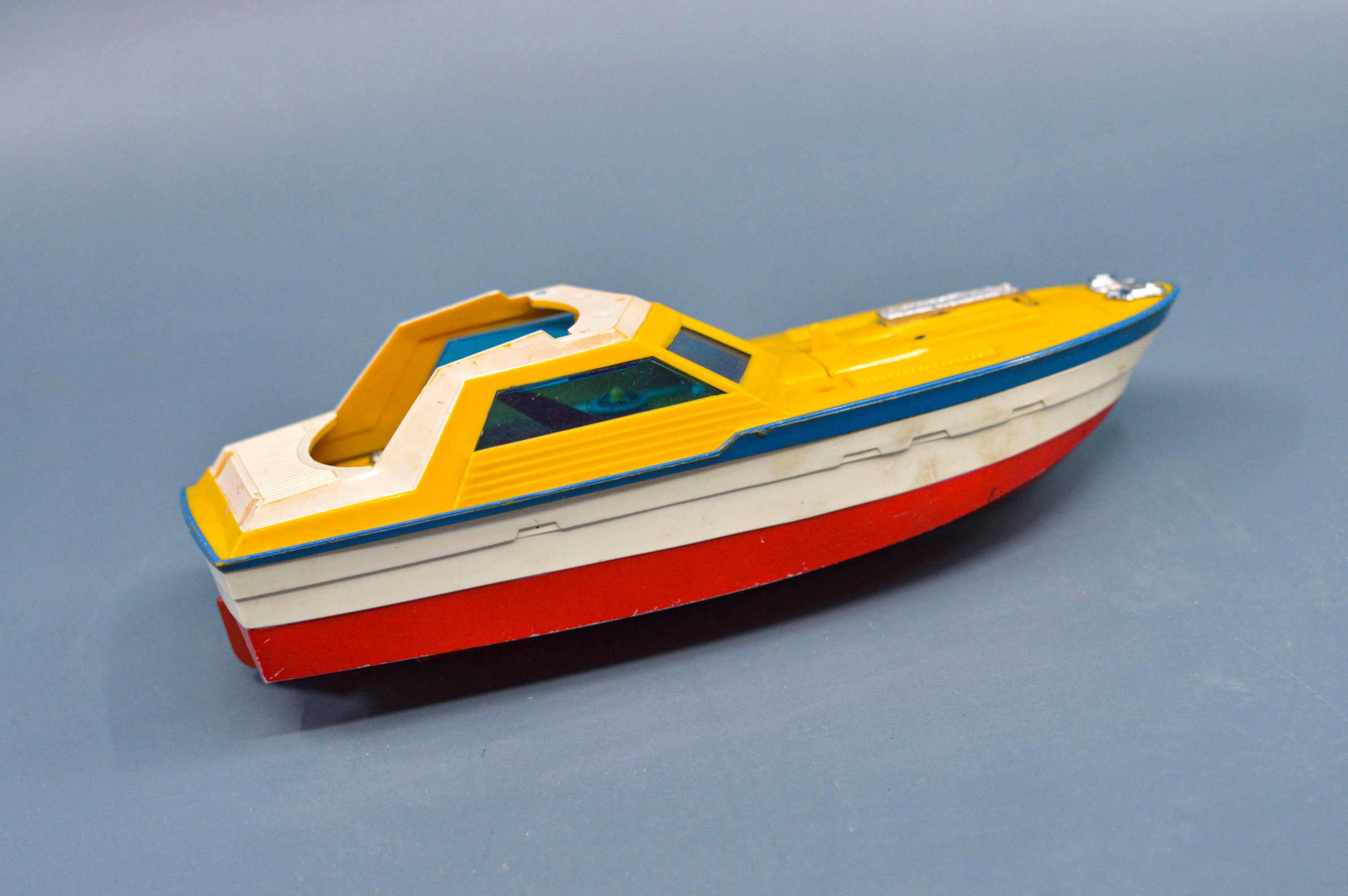 Vintage , Bandai , Plastic Toy Boat, Made in Japan - Etsy