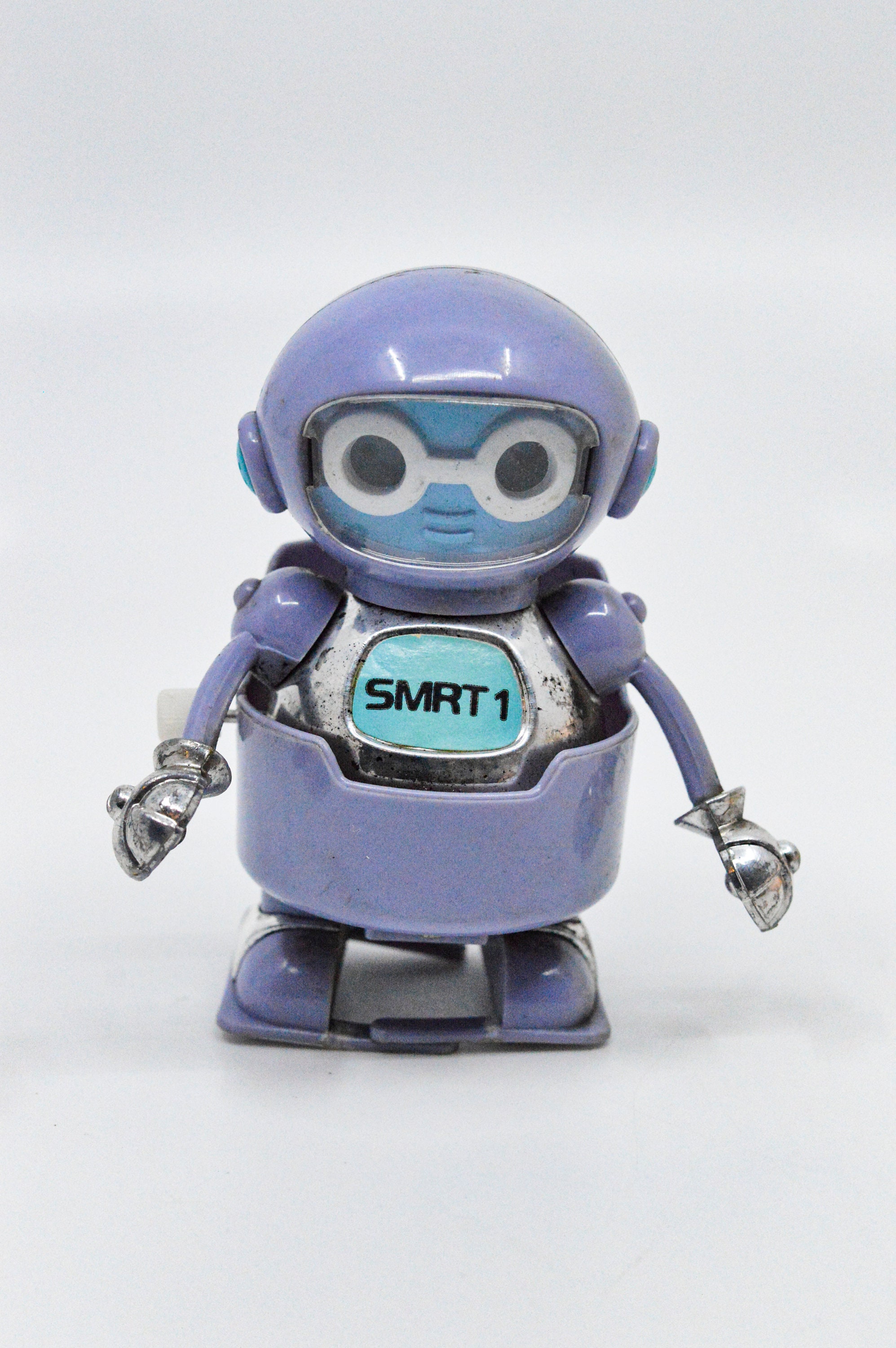 Walt Disney SMRT 1 plastic wind up robot 1982 | Etsy