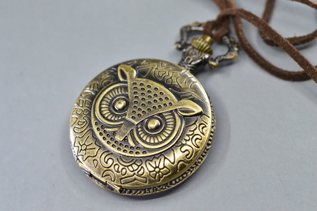 Bronze Tone, Quartz Pocket Wrist Watch - Etsy