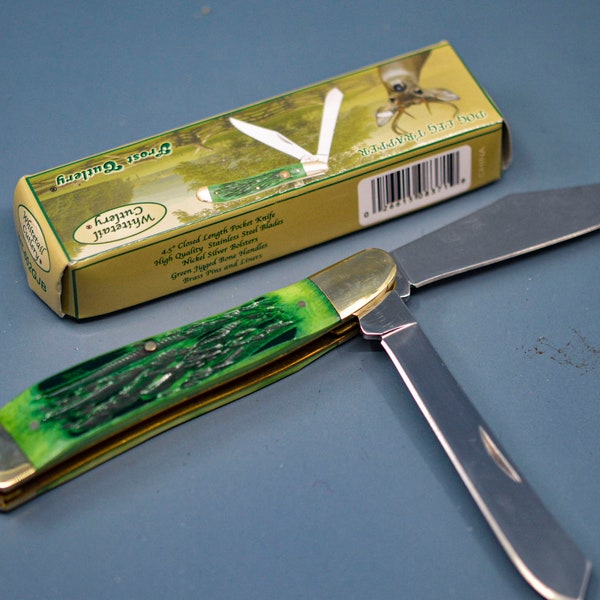 White Tail Pocket Knife - Etsy