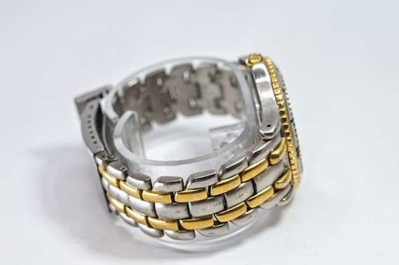 Time America two tone mans quartz wrist watch - Gem