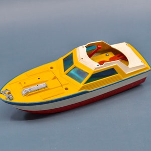 Vintage , Bandai , Plastic Toy Boat, Made in Japan - Etsy