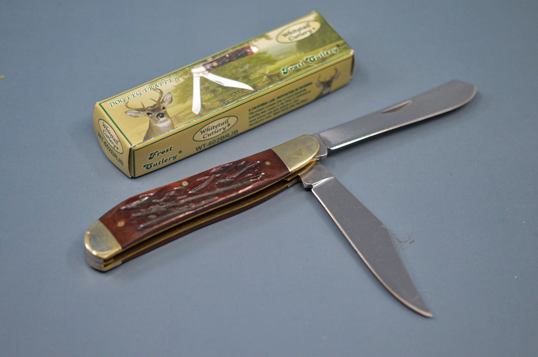 Whitetail Cutlery, Pcoket, Folding Knife - Etsy