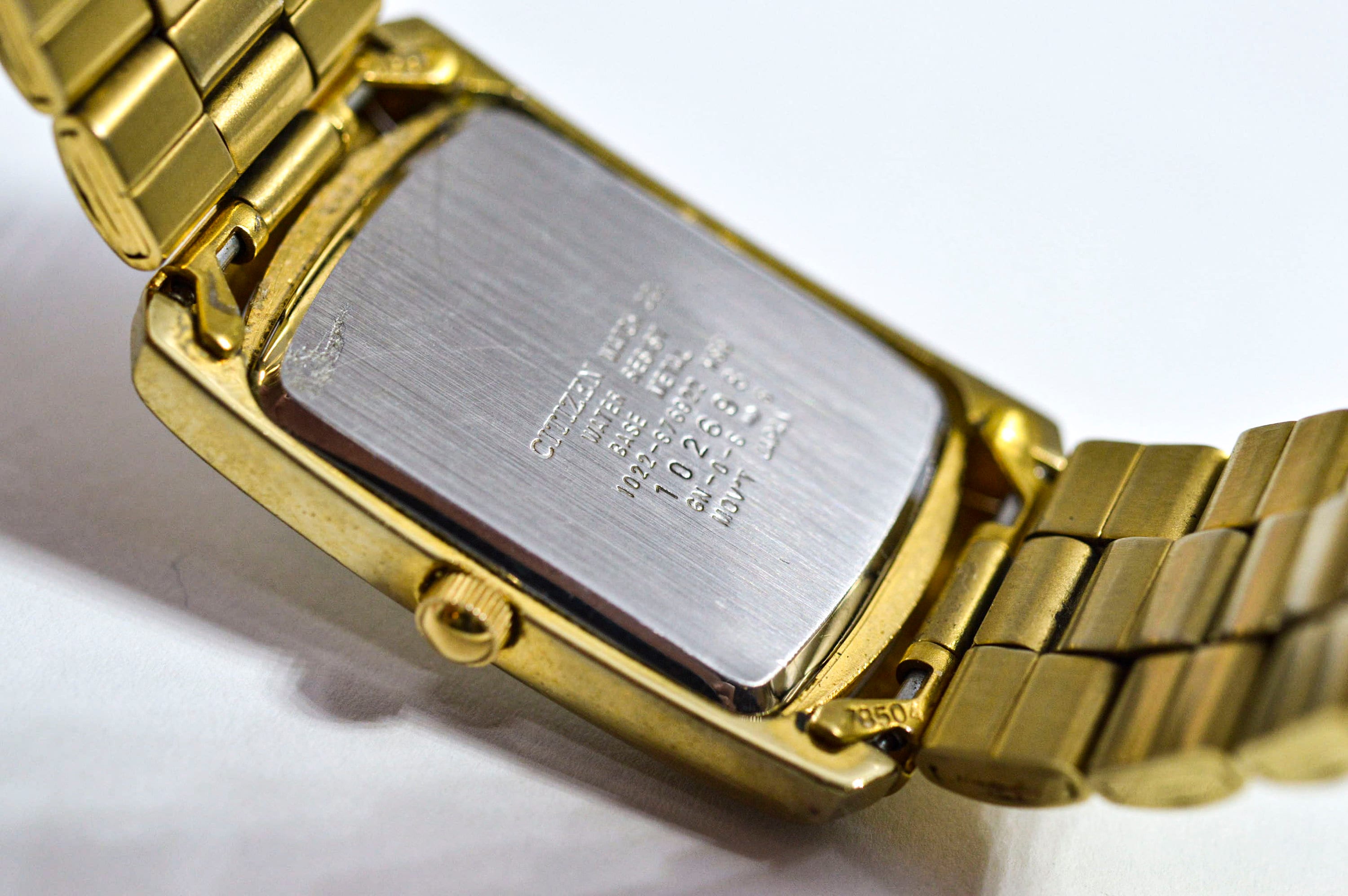 Citizen Quartz Gold Tone Quartz Wrist Watch - Etsy