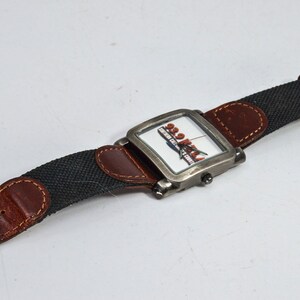 Steel Tone With White Dial , Radio Station Advertising , Mens Quartz ...