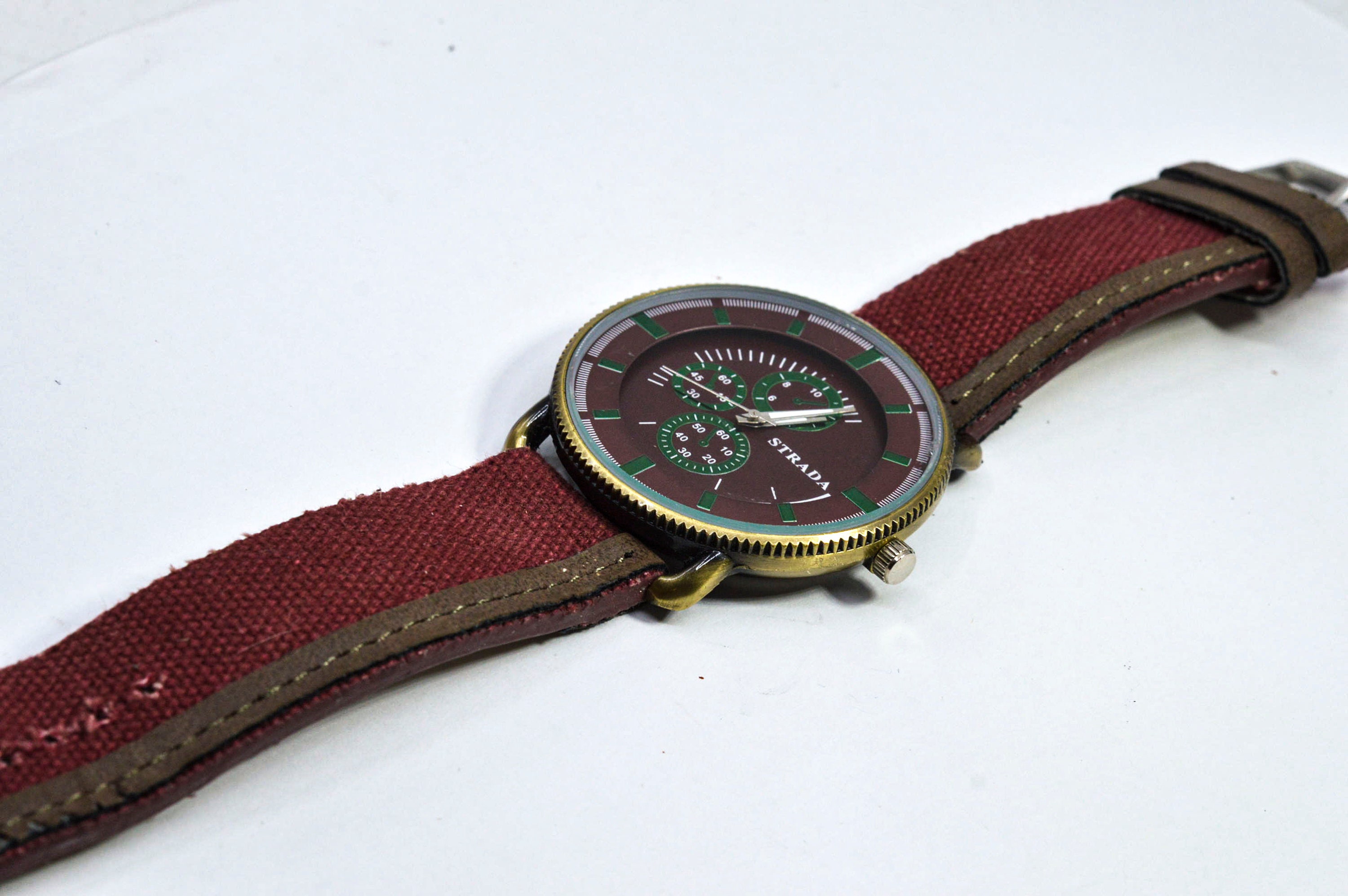 Strada Bronze Tone Large Quartz Wrist Watch - Etsy