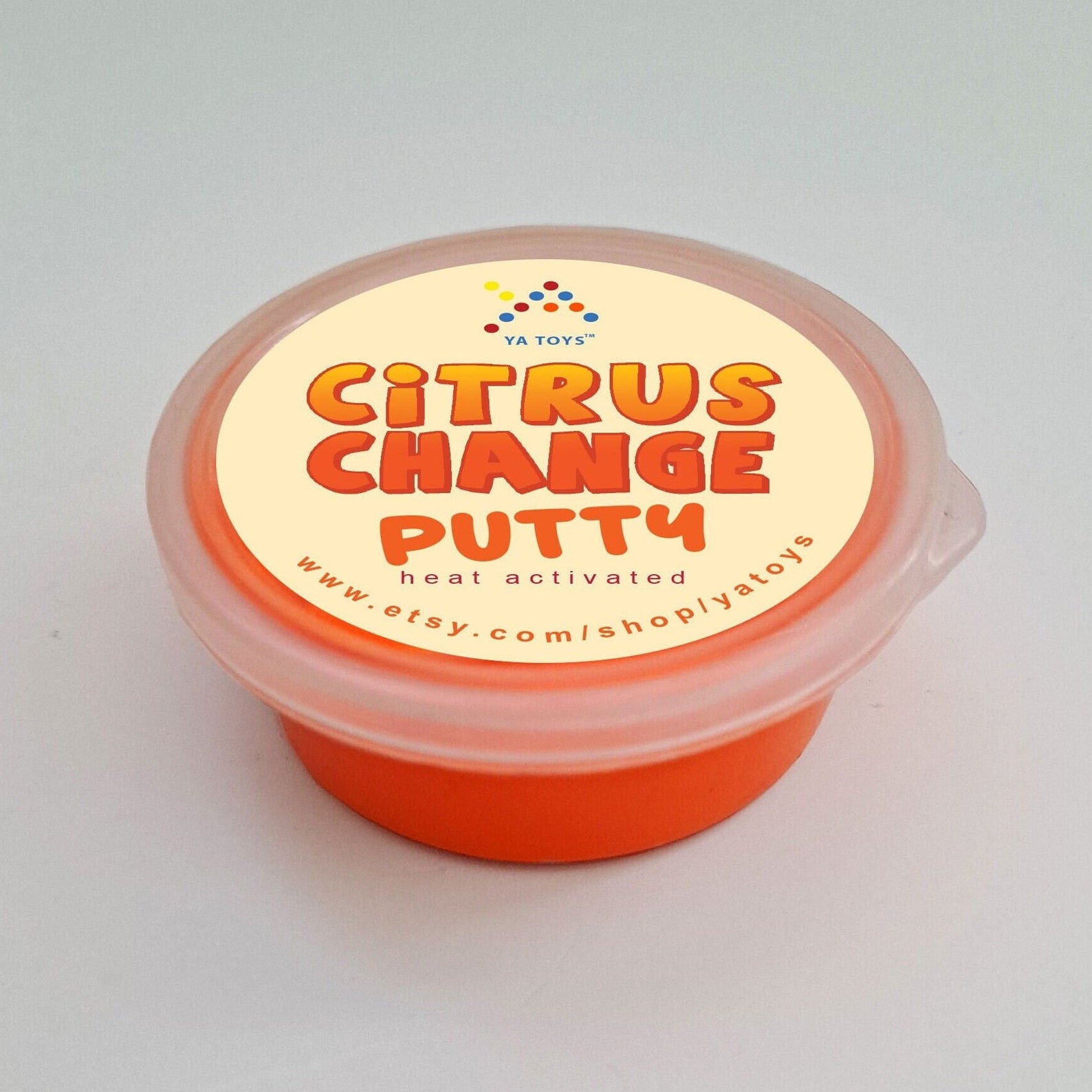 Miniature Size-color Change Putty-orange | Fun & Function Putty Magic ...