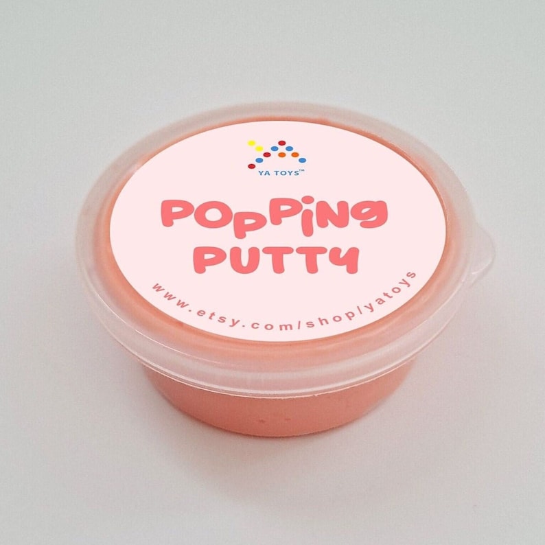 Miniature Size-popping Putty-bubble Gum Pink Butter | Play With Putty ...