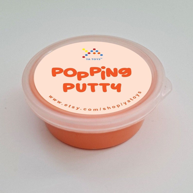 Miniature Size-popping Putty-orange Zest Butter | Play With Putty ...