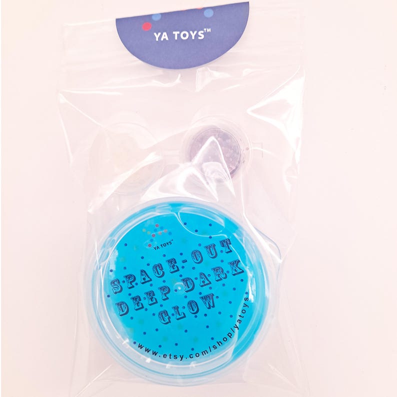Miniature Size-space Slime Out Deep Dark Glow-non Stick, Non-toxic ...