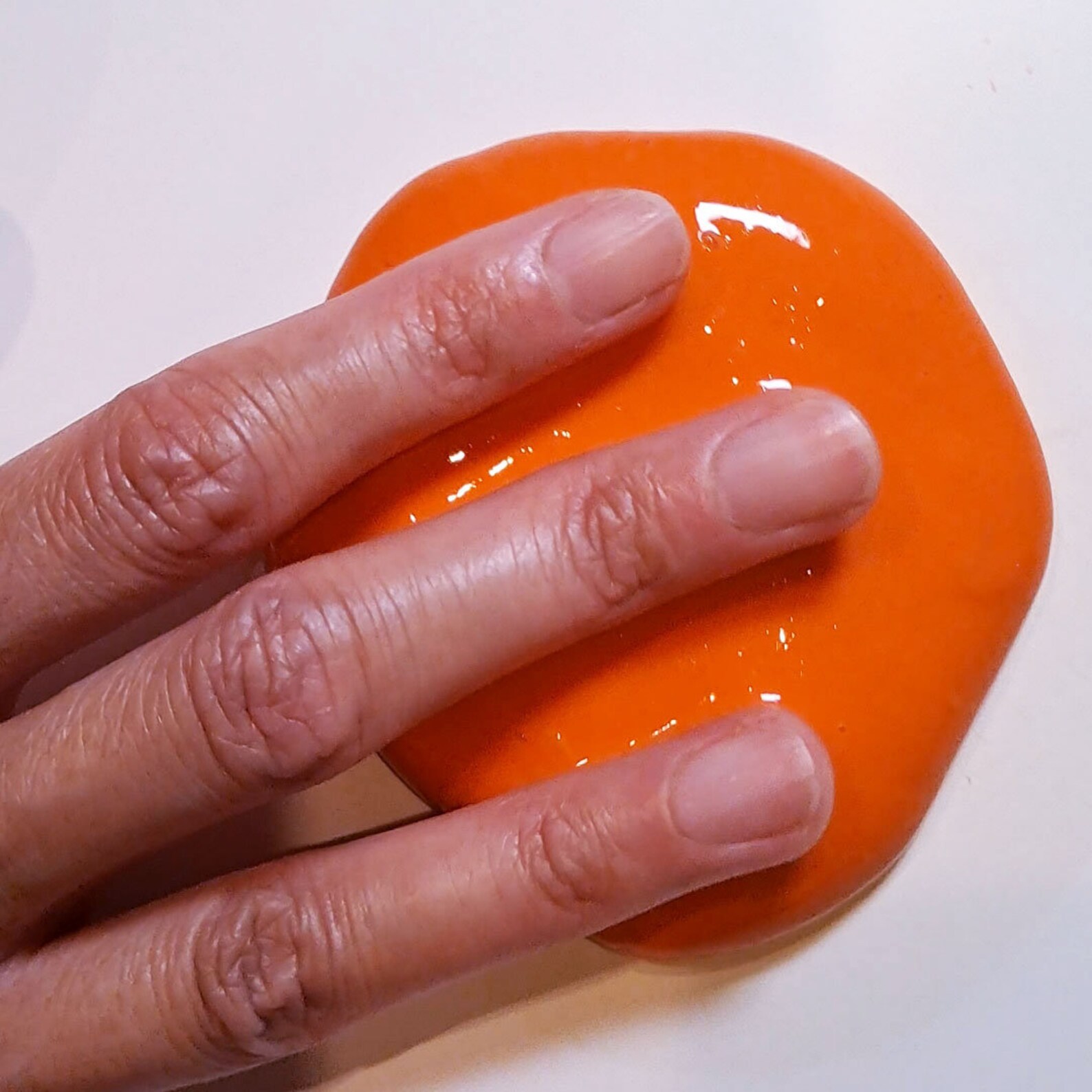 Miniature Size-color Change Putty-orange Fun & Function Putty Magic Non ...