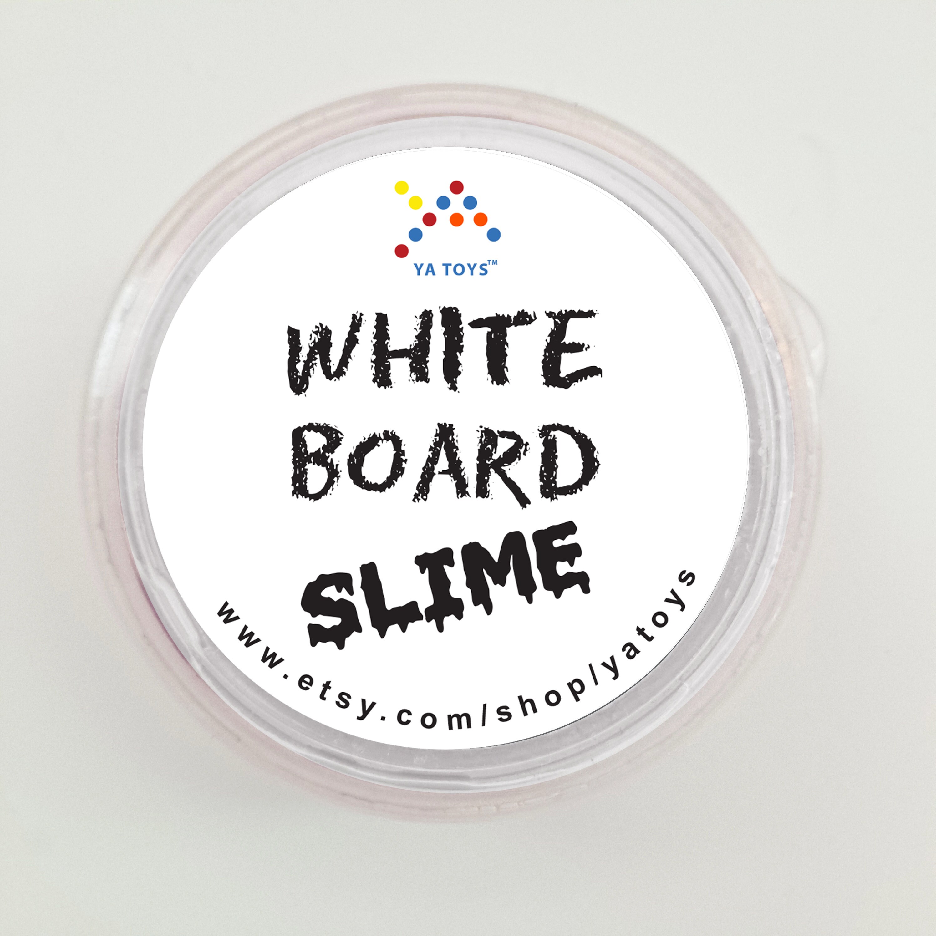 Miniature Whiteboard Fluffy Slime-sticky With Mini Dry Erase Marker ...