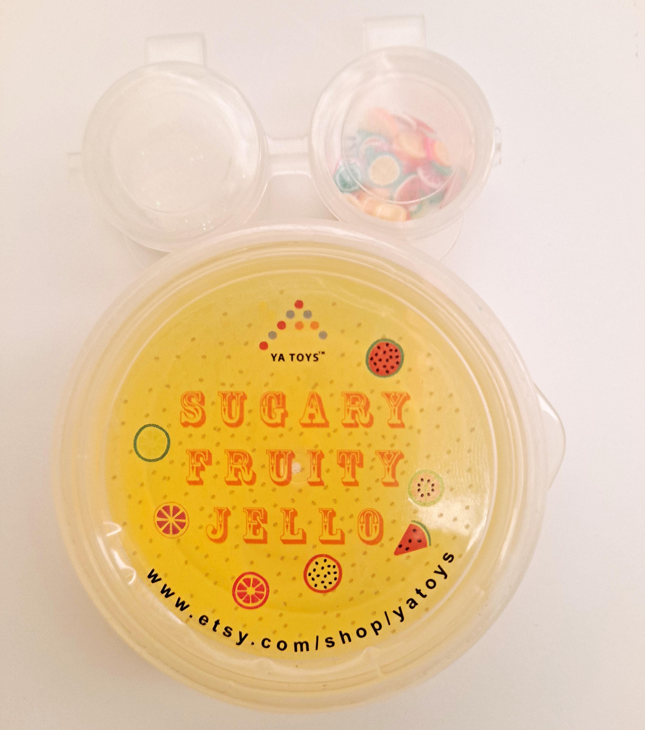 Miniature Size-sugary Fruity Jello Slime Non-toxic, Non-stick, Super ...