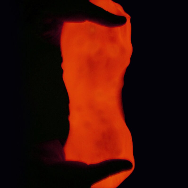 Miniature Orange Glow in the Dark Slime-sticky, Fun in the Dark ...