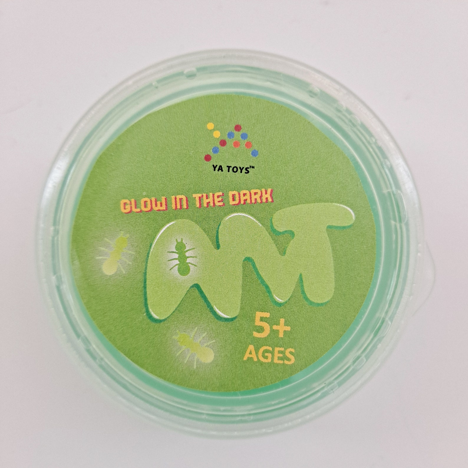 Miniature Size-slime-non Stick W/glow in the Dark Ants: Glow in the ...
