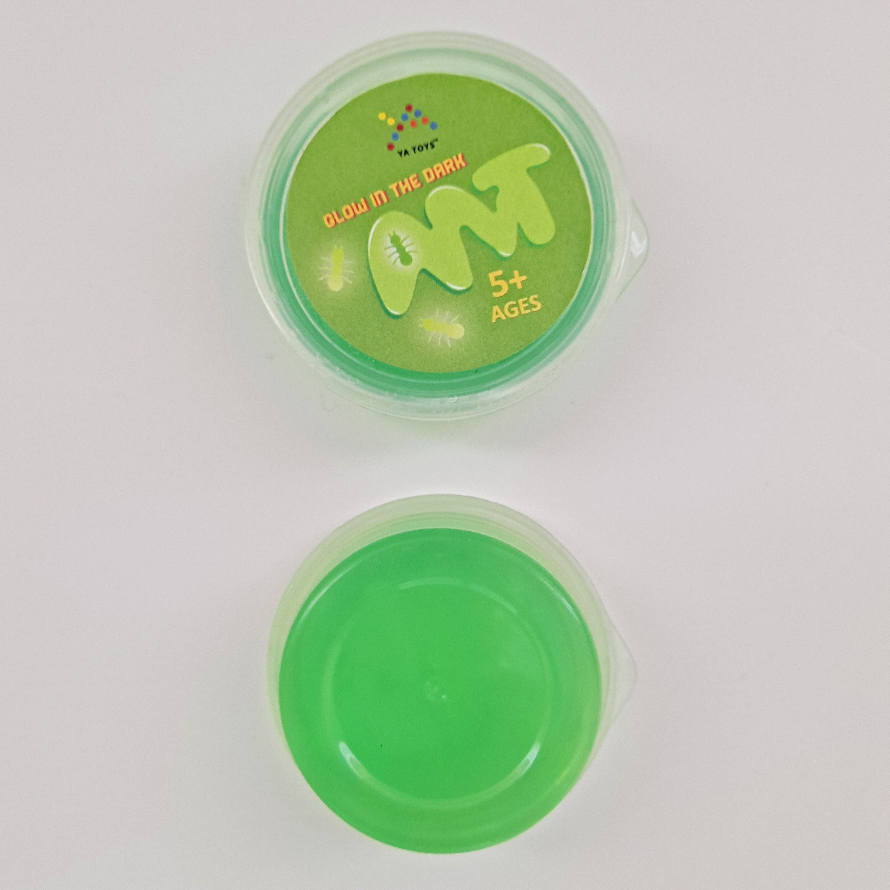 Miniature Size-slime-non Stick W/glow in the Dark Ants: Glow in the ...