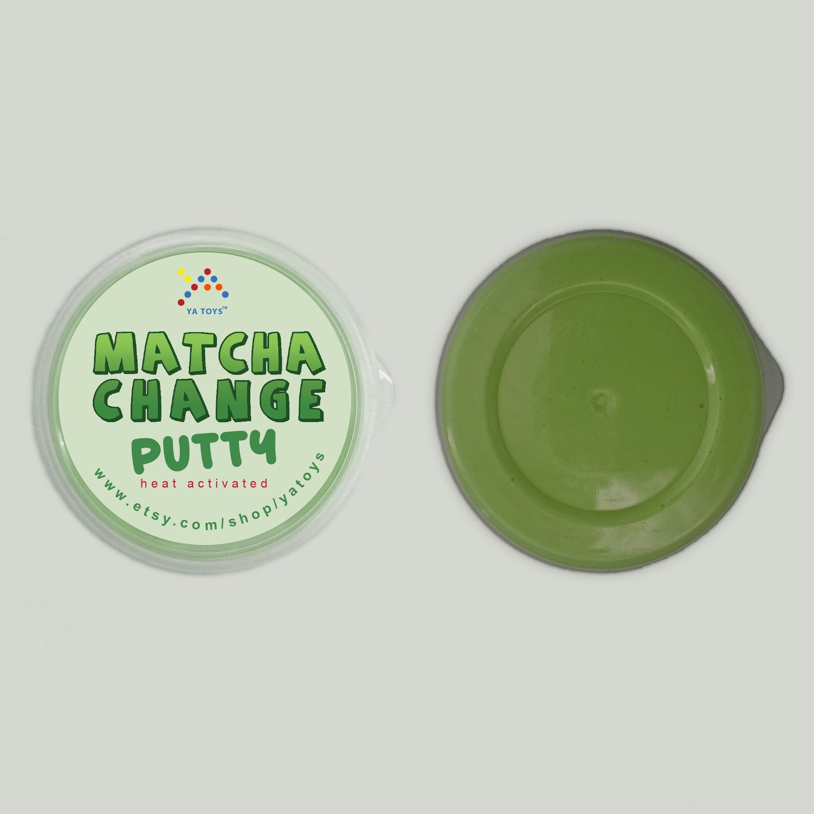 Miniature Size-color Changing Putty -matcha | Fun & Function Putty ...