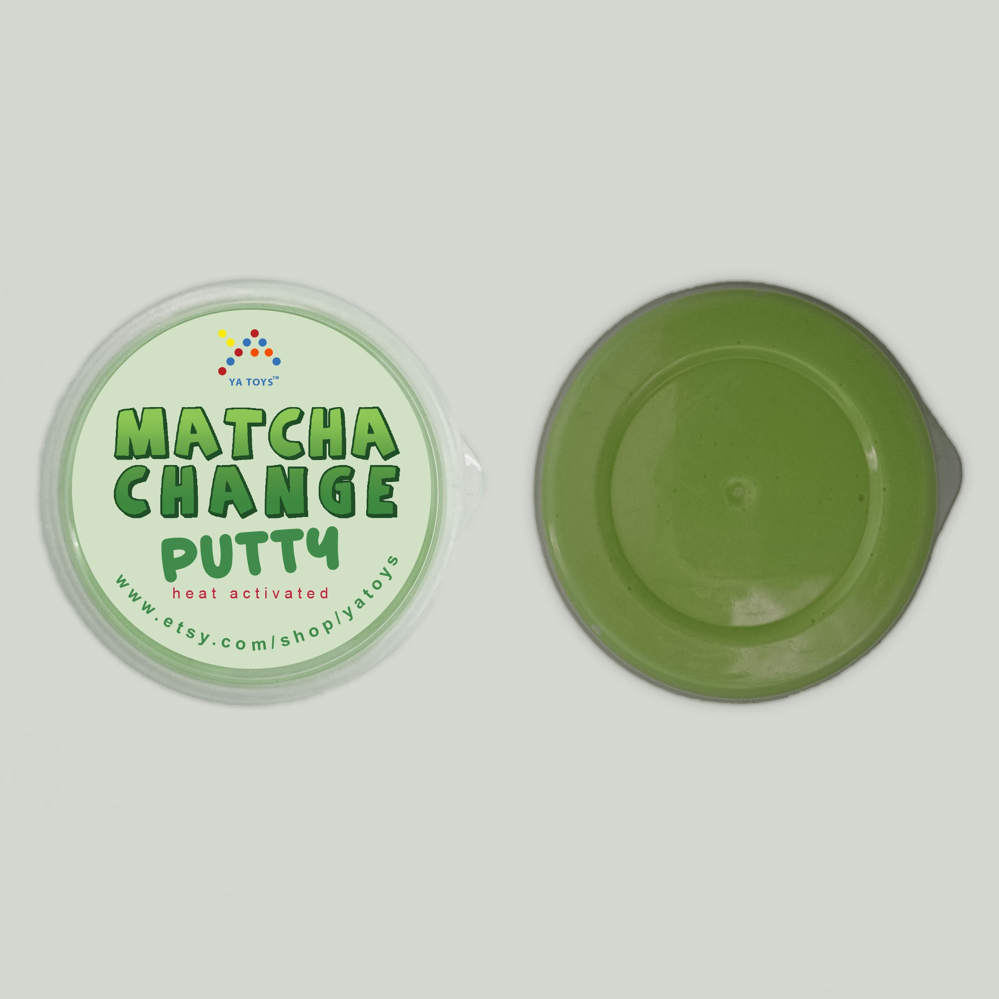Miniature Size-color Changing Putty -matcha | Fun & Function Putty ...