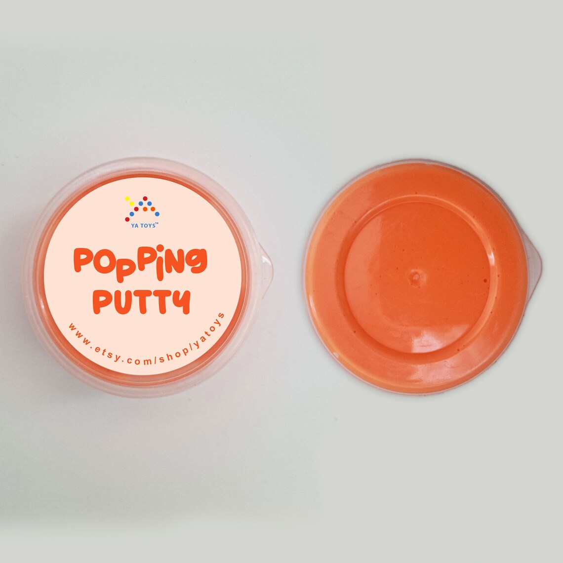 Miniature Size-popping Putty-orange Zest Butter | Play With Putty ...