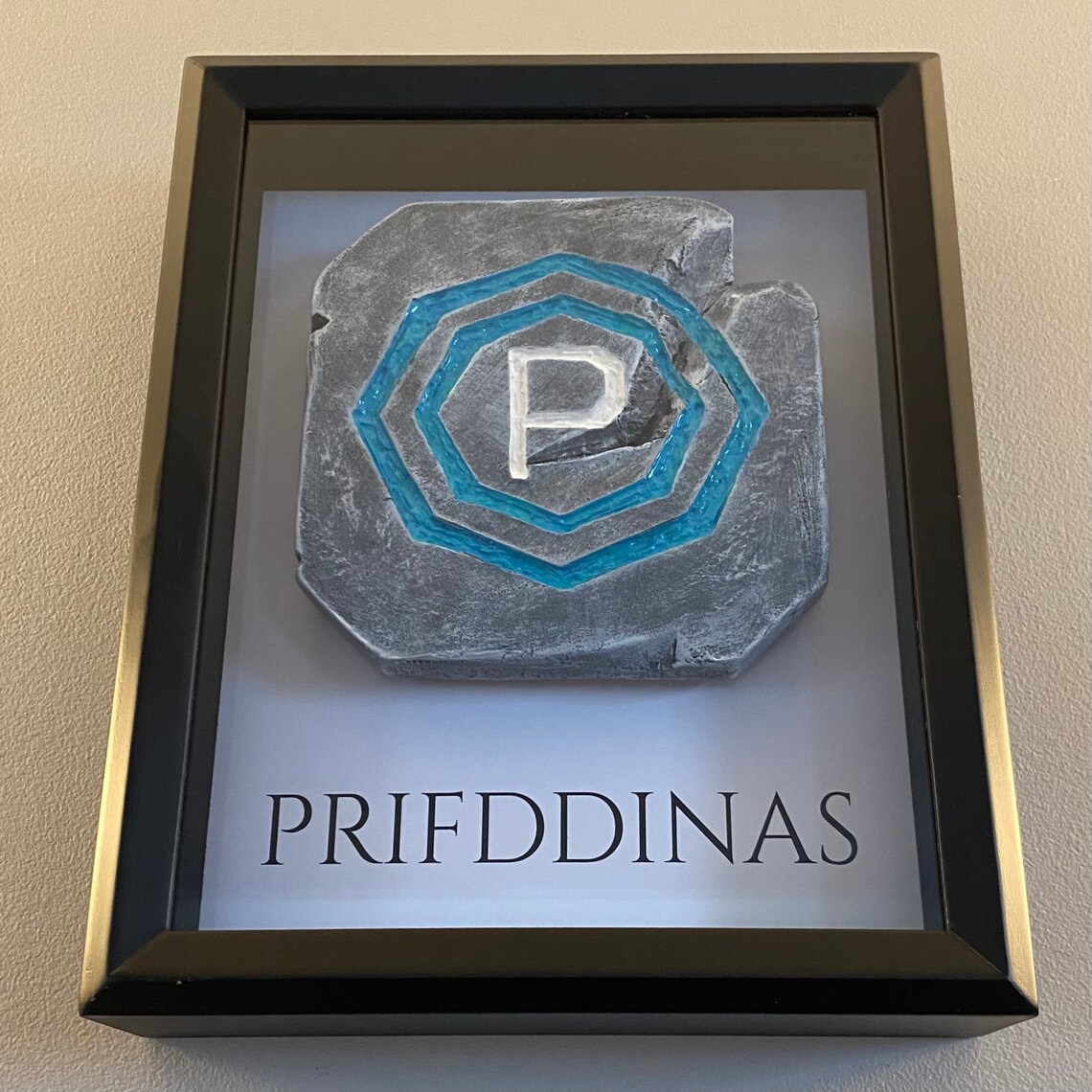 Teleport Tablet Inspired Prop Replica Shadowbox Display - Etsy