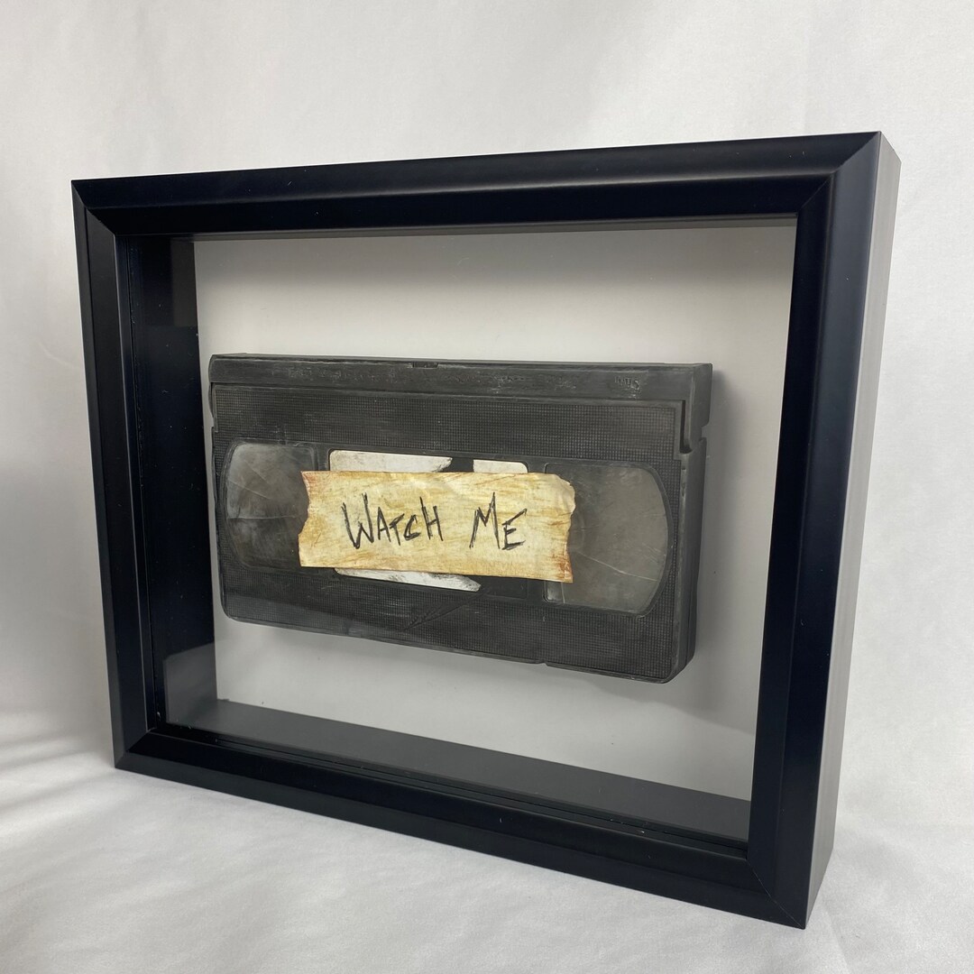 Cursed Tape, Inspired Prop, Shadowbox Display Frame, Horror Decor - Etsy
