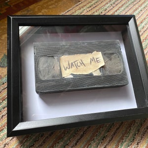 Cursed Tape, Inspired Prop, Shadowbox Display Frame, Horror Decor - Etsy