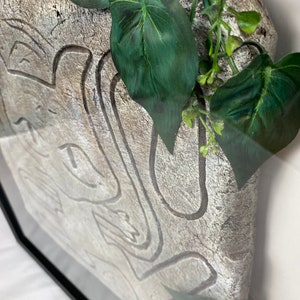 Ancient Mew Tablet, Inspired Prop Replica, Shadowbox Display Frame ...