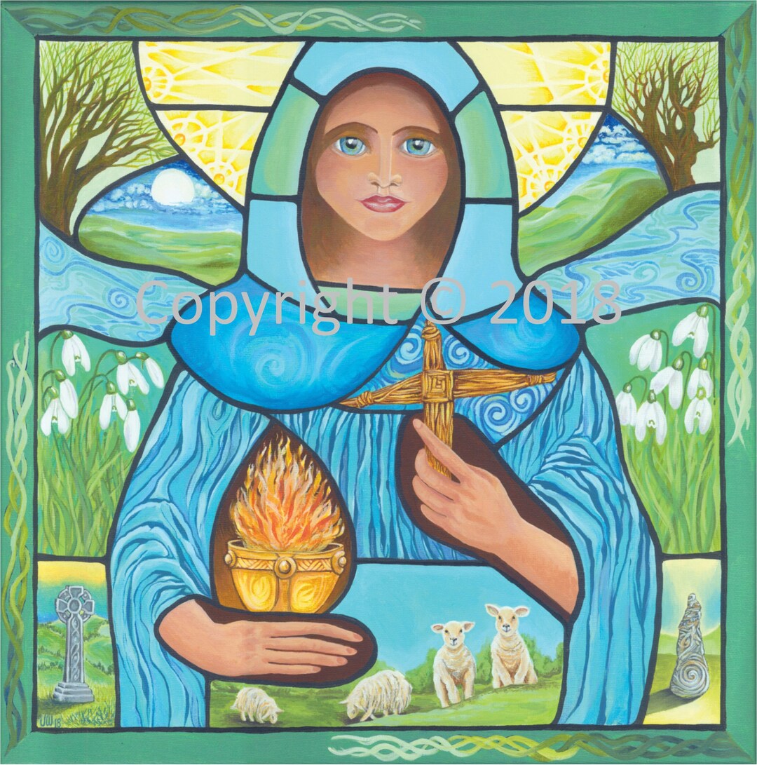 Brigid - A Limited Edition Canvas Print - Etsy