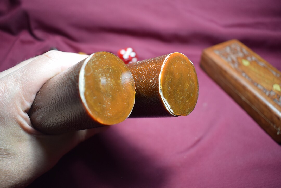 Amber Bakelite Objects, Catalin Rods Dice, Catalin Block for Make a ...