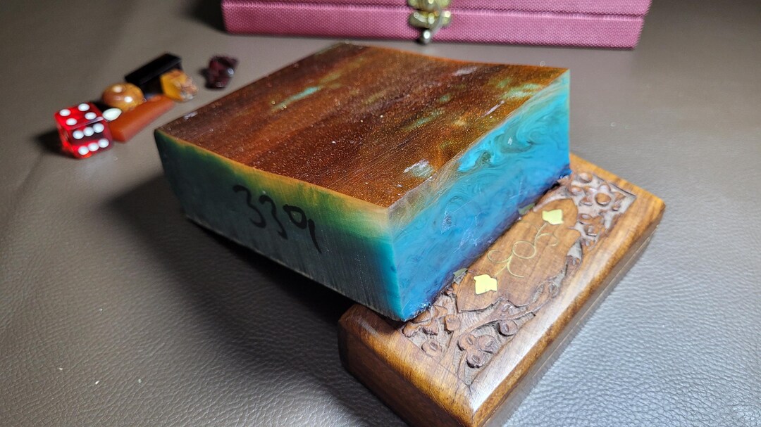 Amber Bakelite Block, Catalin Rods Dice, Catalin Object for Make a ...