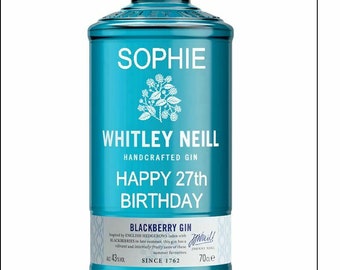 Gin Cake Topper - Etsy