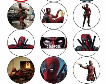 Deadpool Cake Topper - Etsy UK